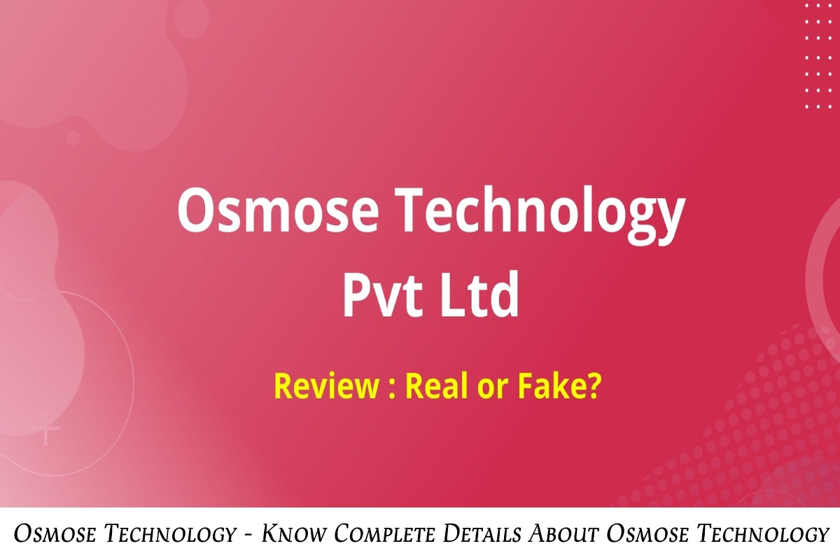 Osmose Technology - Know Details About Osmose